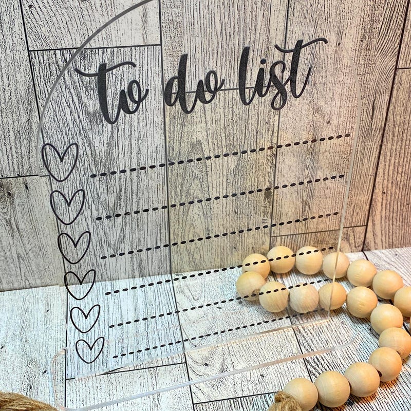 Erasable to Do List - Etsy