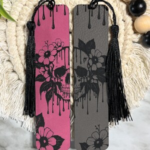 Engraved Leather Bookmark Set, Dreamcatcher Design - Etsy