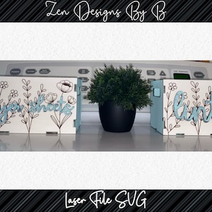 Dryer Sheets and Lint Box Laser SVG File, Dryer Sheets, Lint Box, Laser ...