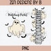 Ghost Spine Png, Spooky Skeleton Spine Png, Spooky Season Png, Skeleton ...