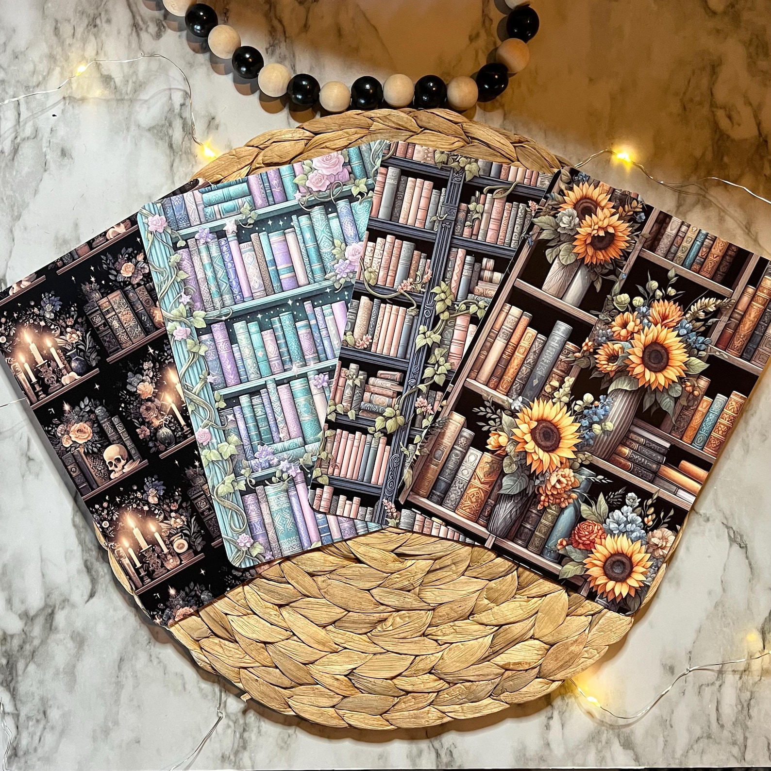 3D Bookshelf Kindle Insert, Clear Case Kindle Insert, Book Stack Kindle ...