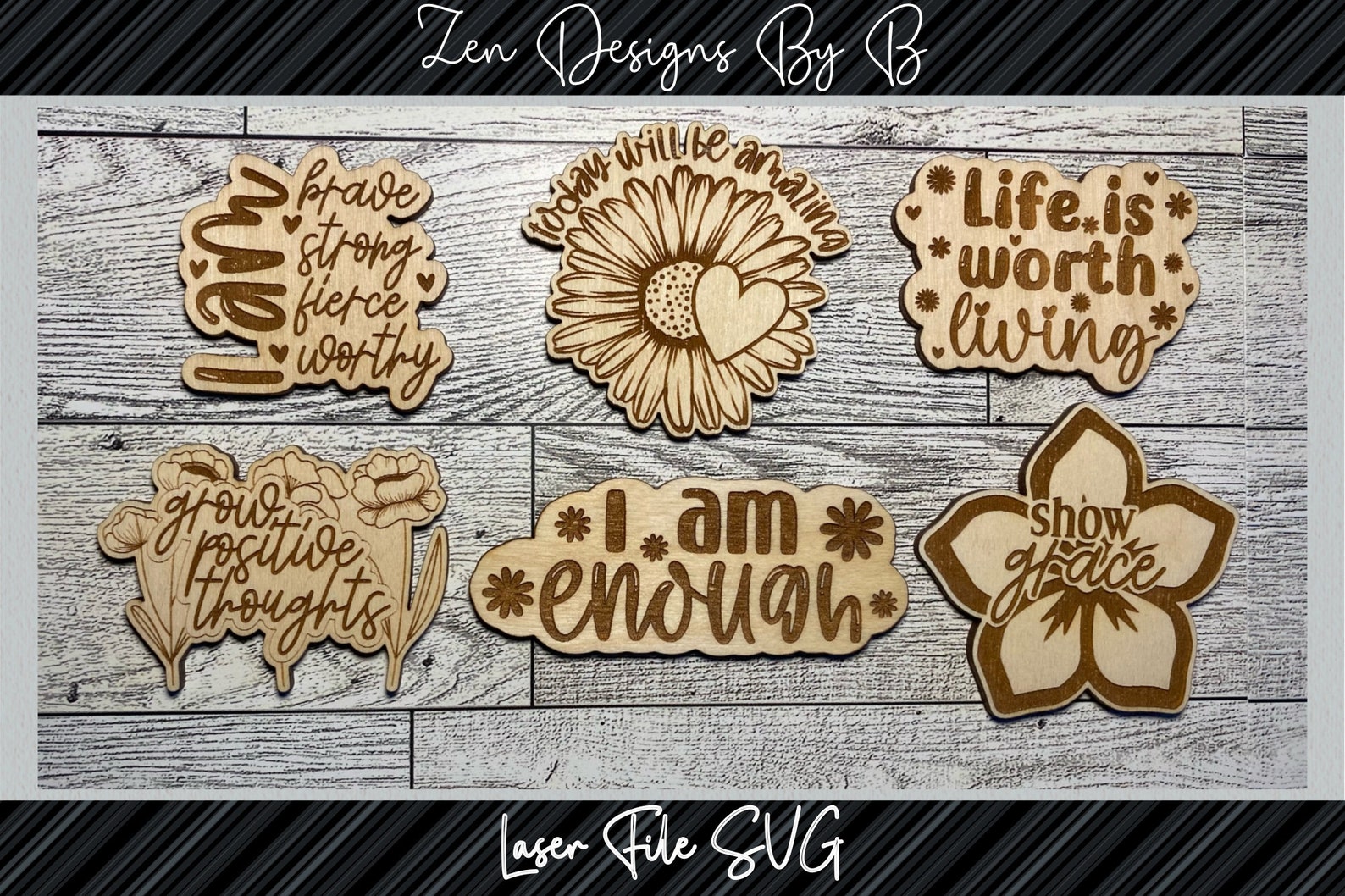 Laser Cut Retro Magnet SVG Bundle, Mushroom & Positive Designs, Adult ...