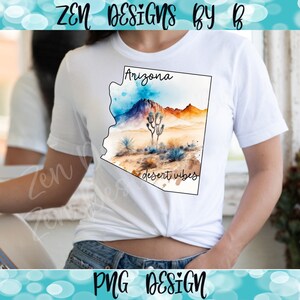 Arizona State Sublimation Bundle, Az, Arizona, Desert Vibes, Desert ...