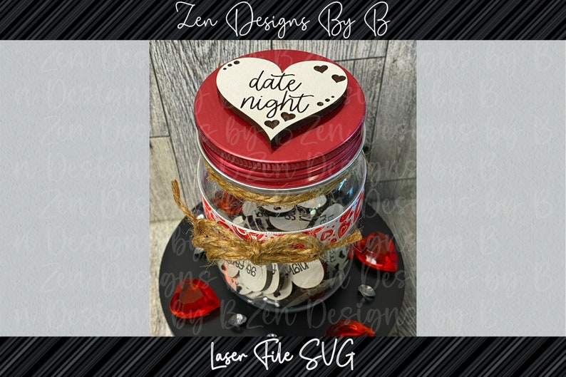 Date Night Tokens Laser SVG File, Anniversary Gift - Etsy