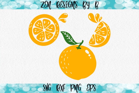 Orange SVG Orange Bundle Layered With Color Files included | Etsy