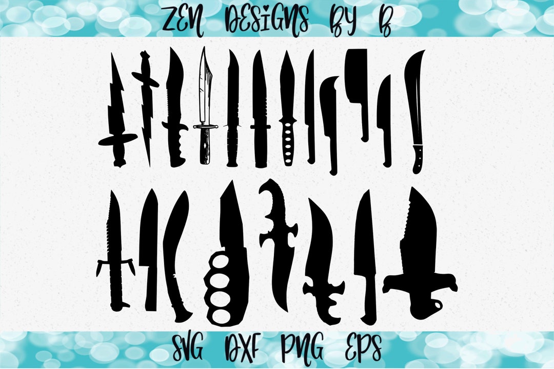 Knife SVG Cut File - Etsy