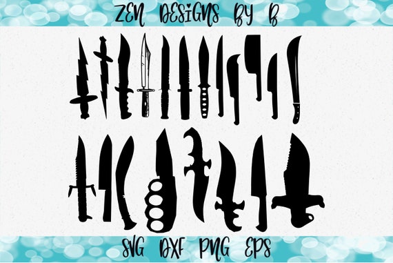 Knife SVG Cut File - Etsy