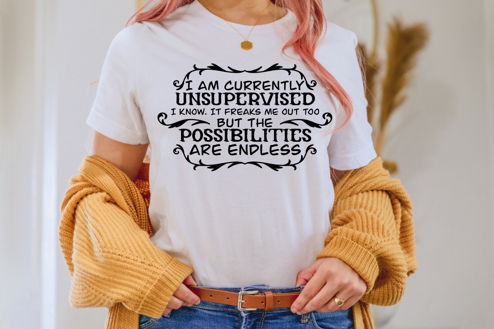 Currently Unsupervised SVG Cut File Funny Shirt Idea - Etsy