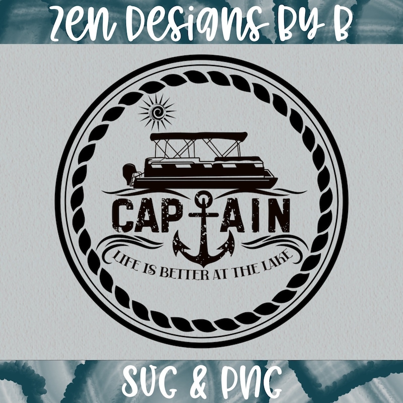 Boat Captain Svg - Etsy
