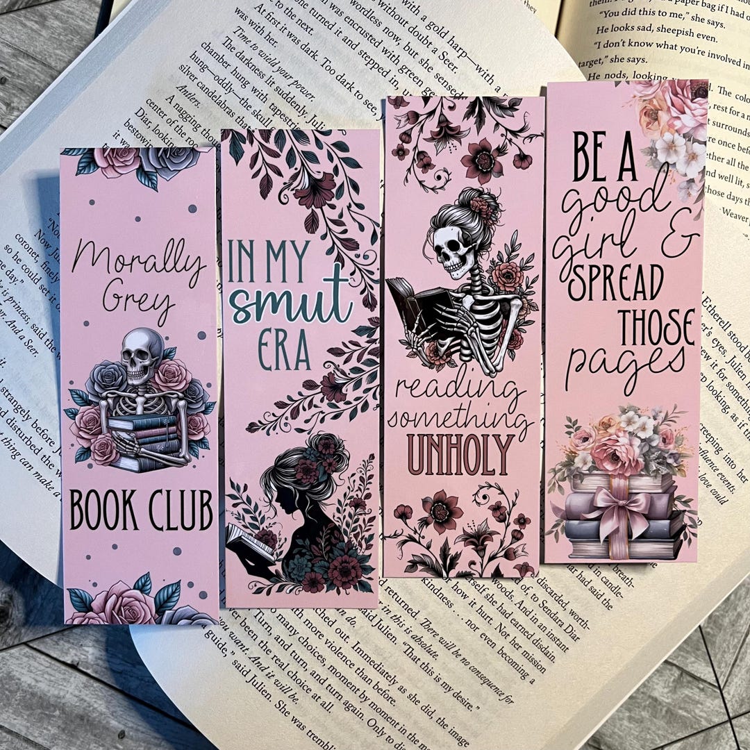 Adult Bookmark, Morally Grey Bookmark, Smut Bookmark, Spread Those ...