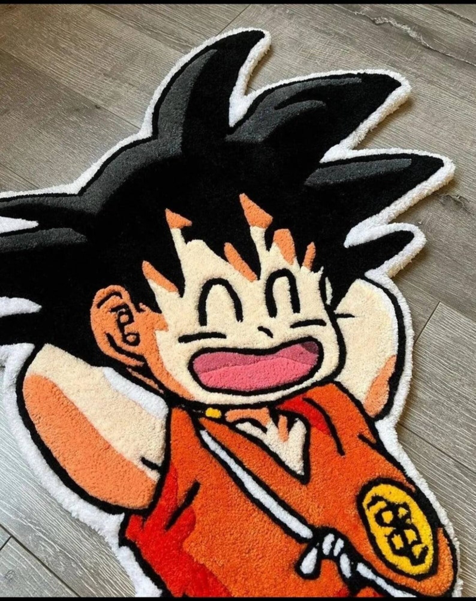 FAST SHIPPING Handmade Goku Rug / Wall-hanging Tufting Rug - Etsy