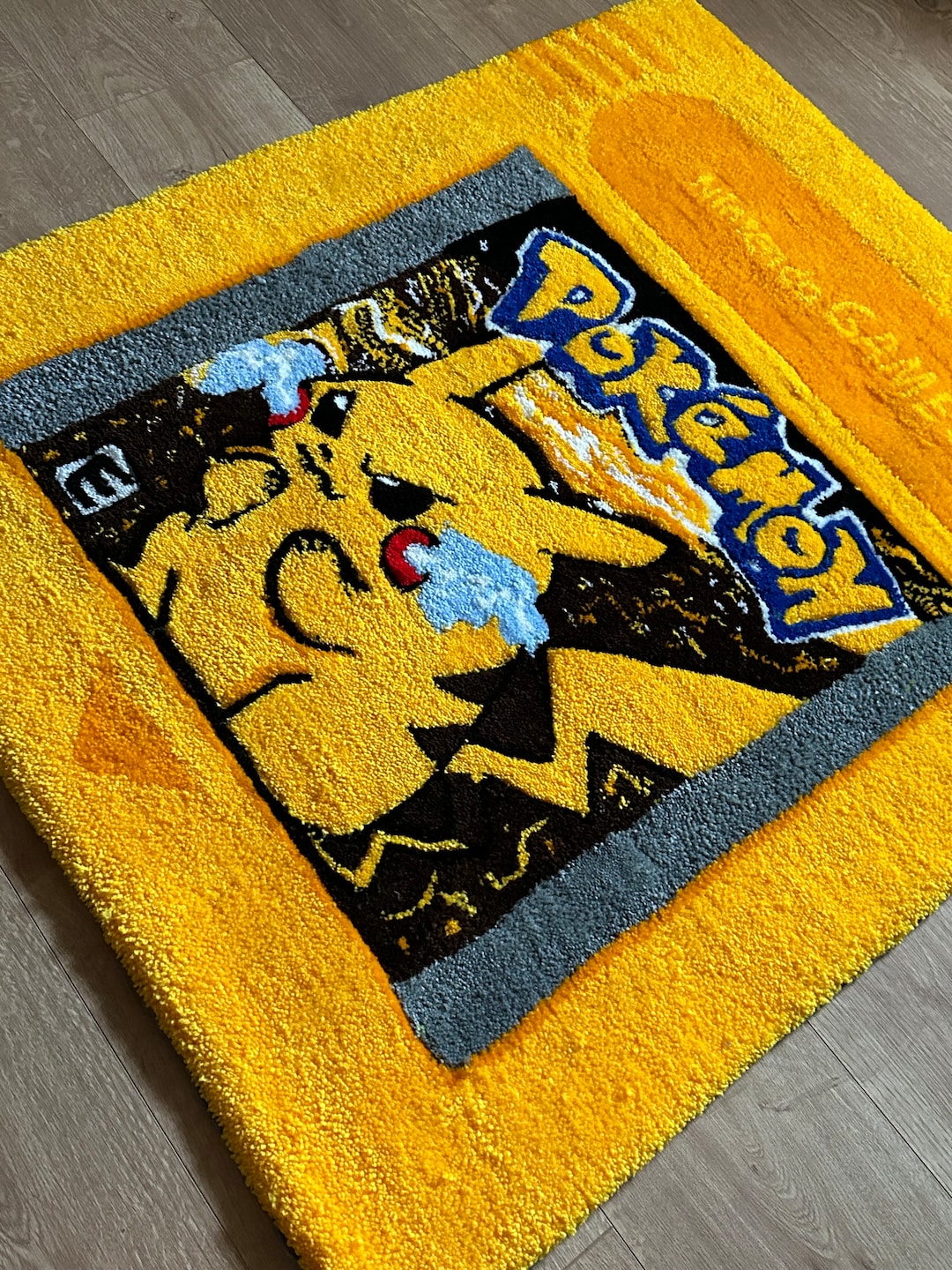Pikachu Cartridge Rug, Ivysaur Handmade Rug, Blastoise Tufting Rug ...
