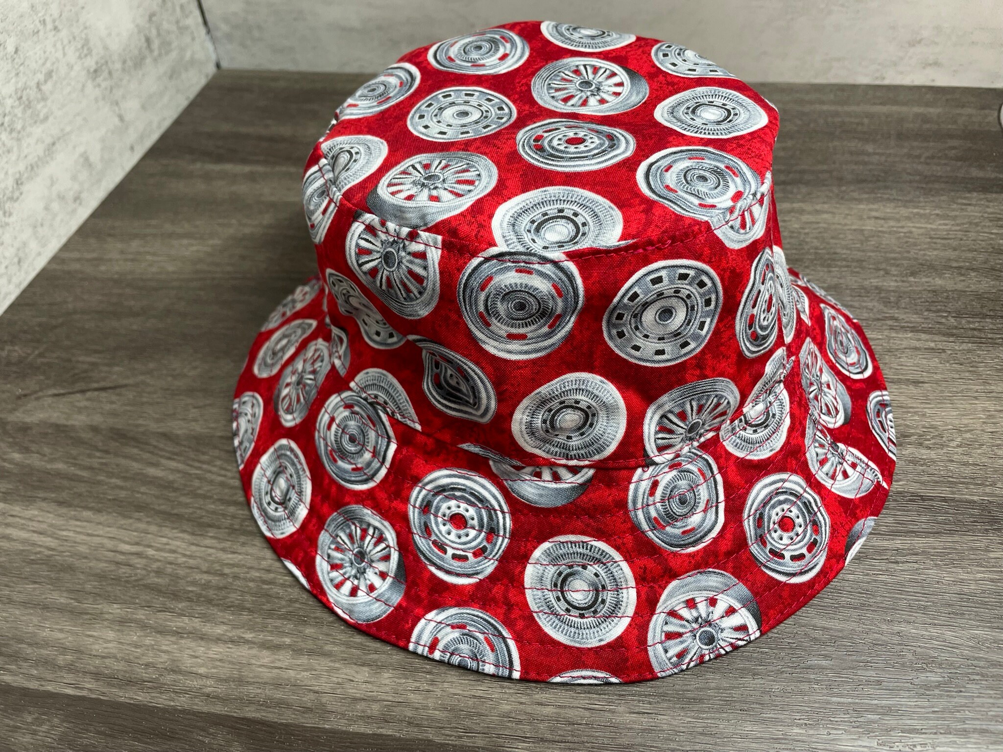 Classic Cars Reversible Bucket Hat for Dad, Muscle Car Hat, Birthday ...