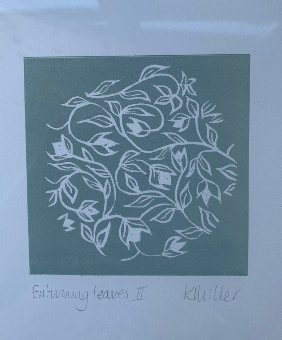 Art & Collectibles Prints Wood & Linocut Prints Original Linocut Print ...