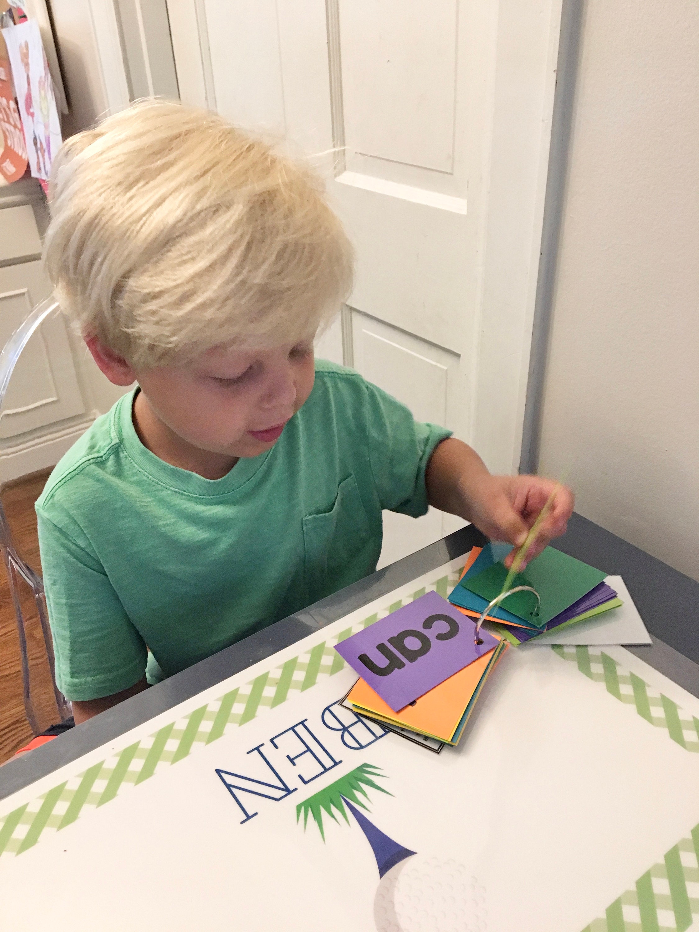 Personalized Laminated Sight Word Cards - My First 50 & the Next 50 - Etsy