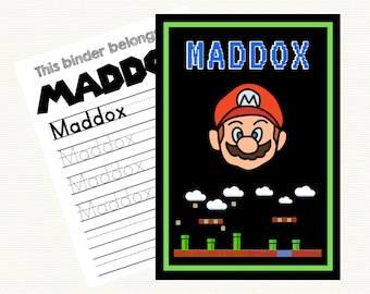 Mario Handwriting - Etsy