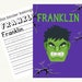 Hulk Superhero Handwriting Binder - Etsy