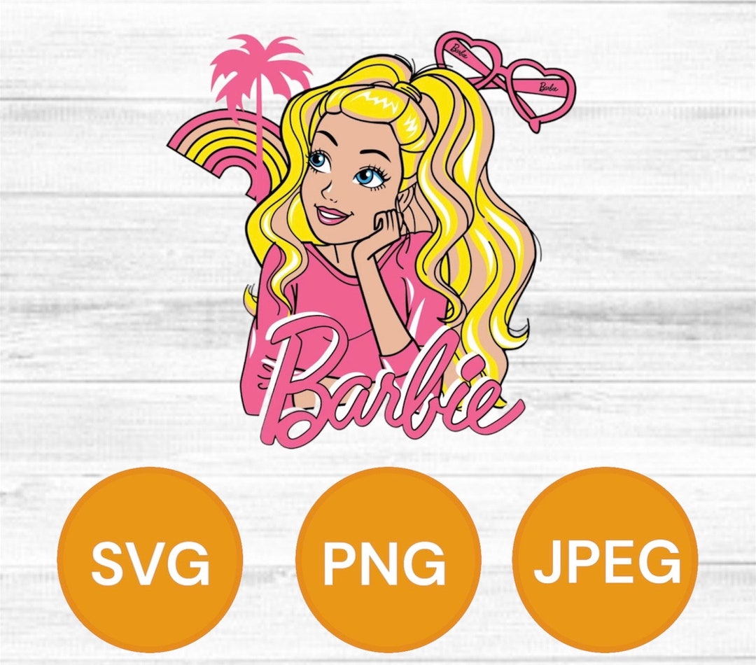 Barb Svg Bundle Svg Princess Silhouette Pink Doll Svg Etsy