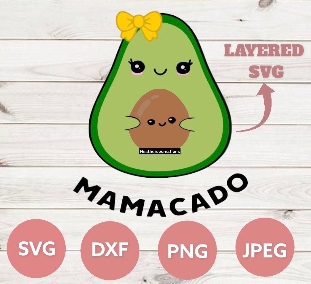 Mamacado SVG | Mamacado PNG | Mamacado SVG - Etsy