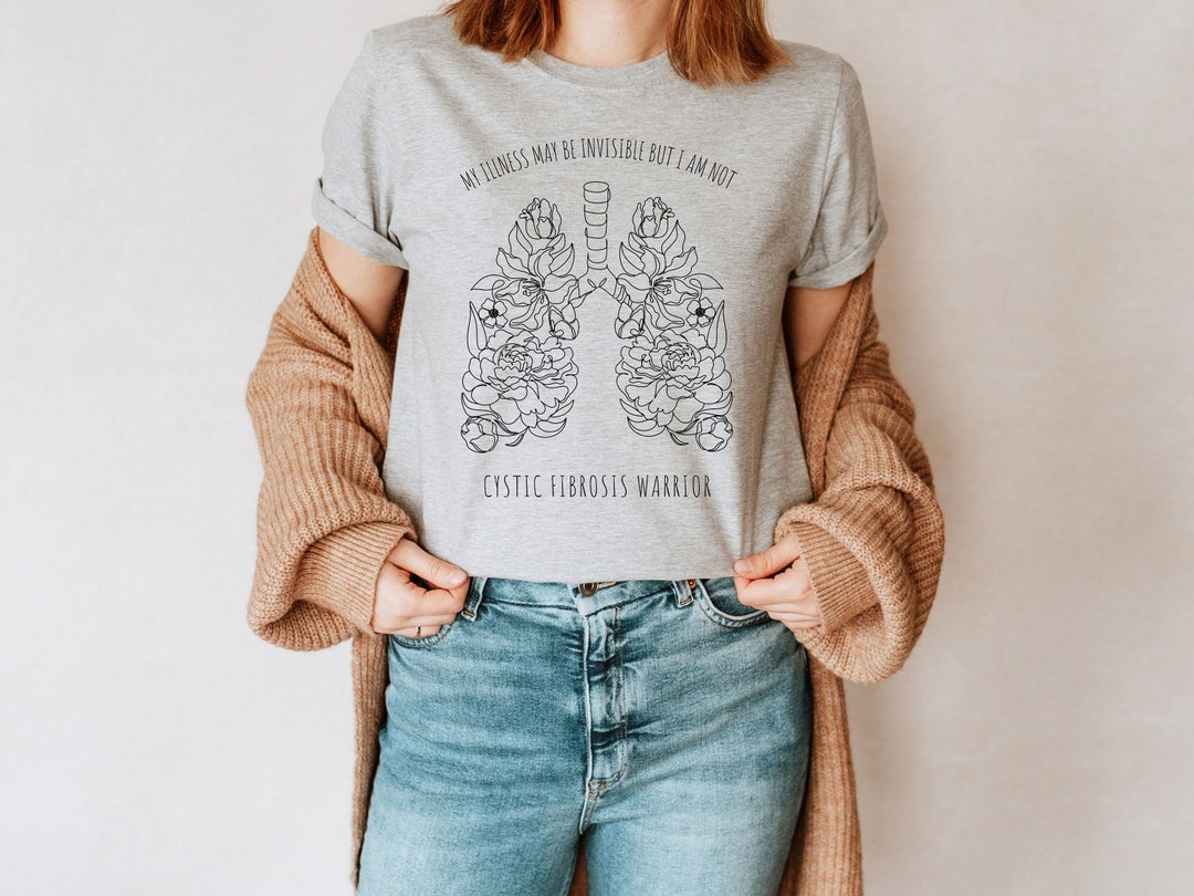 Cystic Fibrosis Awareness Shirt, CF Gift, Cystic Fibrosis Warrior - Etsy