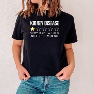 Kidney Disease Awareness T-shirt, PKD, Polycystic Kidney, Dialysis ...