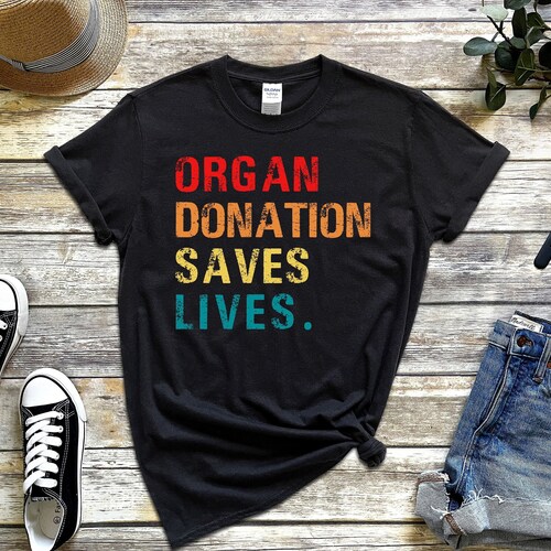 Transplant Gift T-shirt Organ Donation Awareness Transplant - Etsy