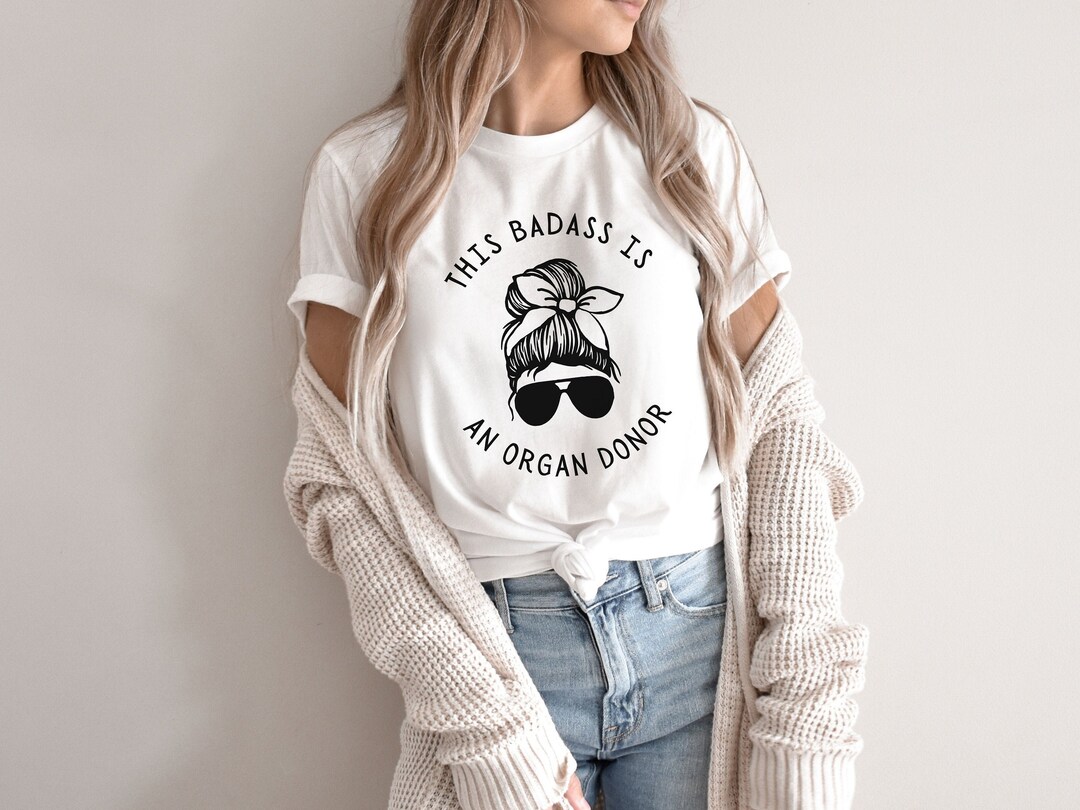 Gift T-shirt for an Organ Donor, Organ Donation Awareness Gift Tee ...