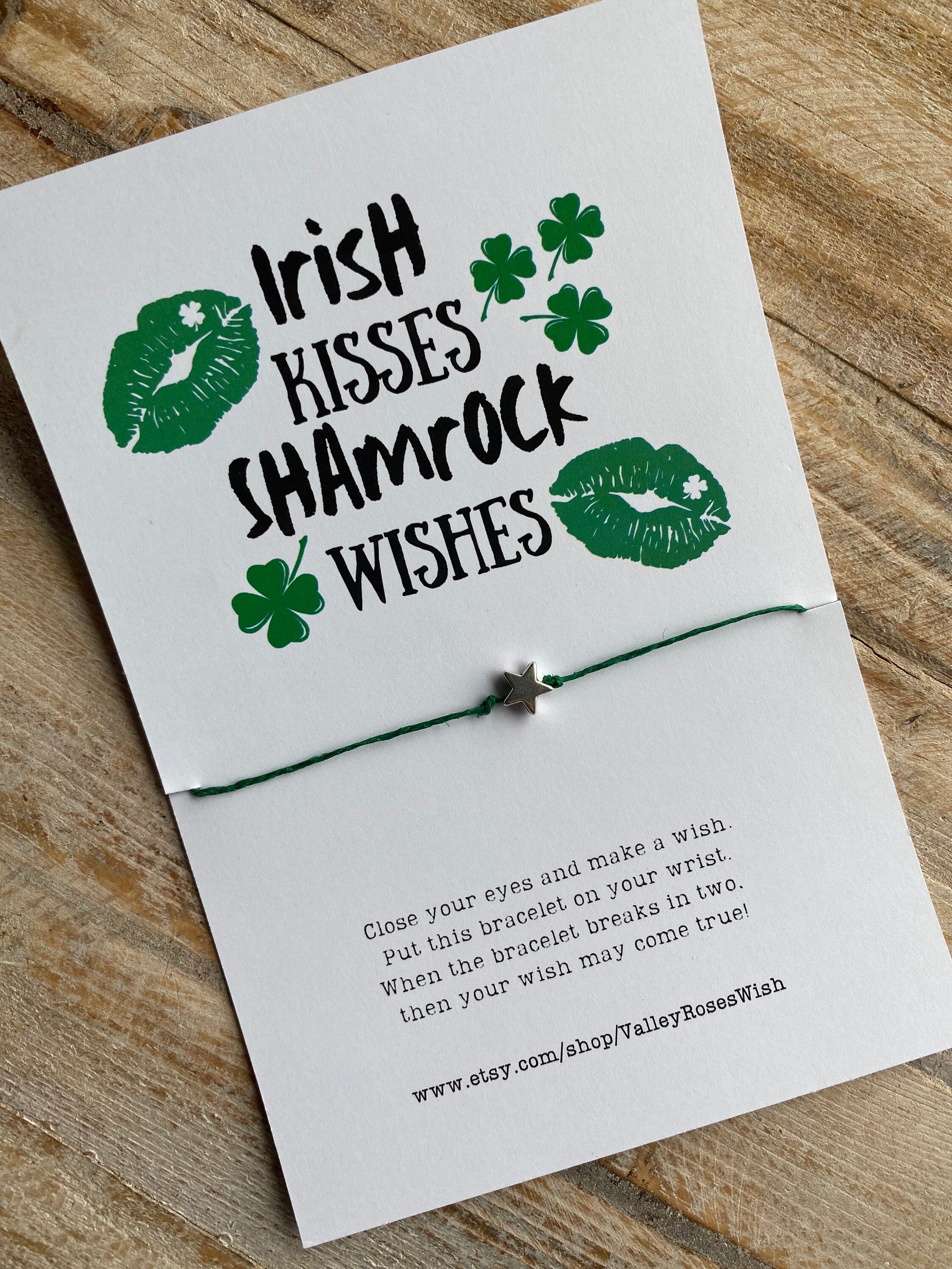 Irish Blessing Bracelet - Etsy