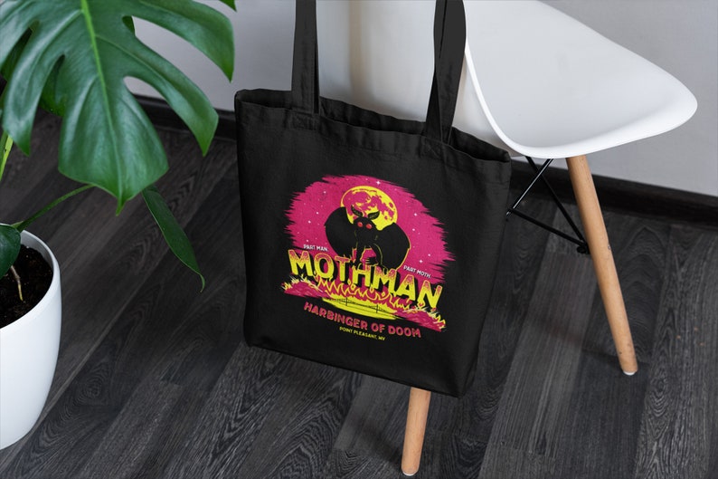 Mothman Harbinger of Doom Canvas Tote Bag / Totes - Etsy