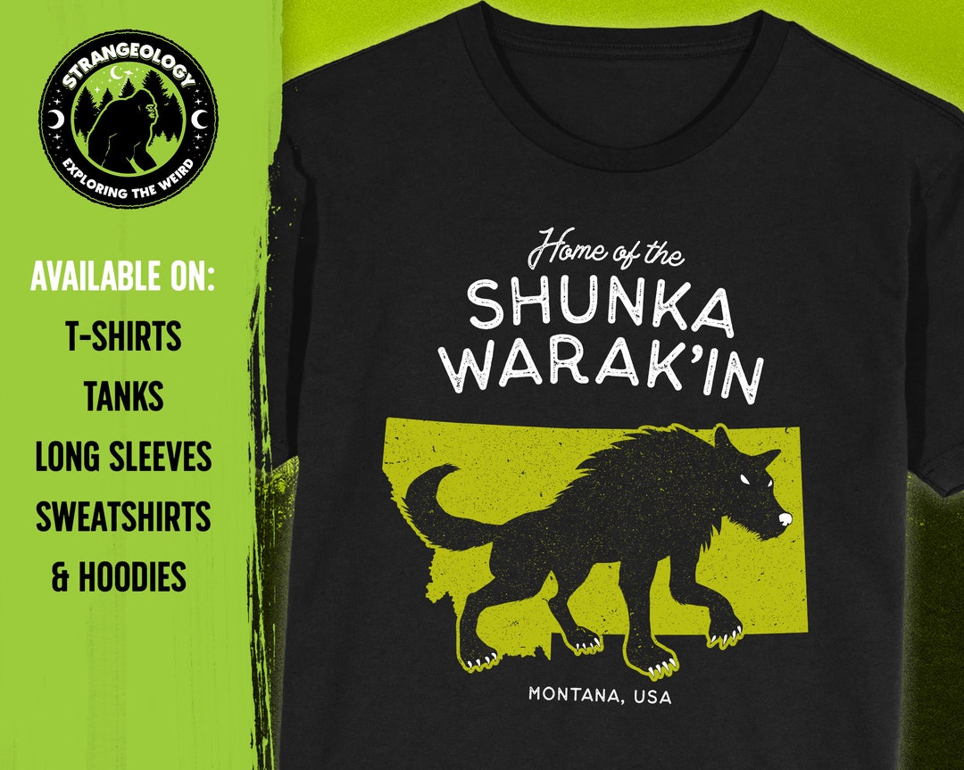 Home of the Shunka Warak'in Montana, USA // Unisex T-shirts, Tanks ...