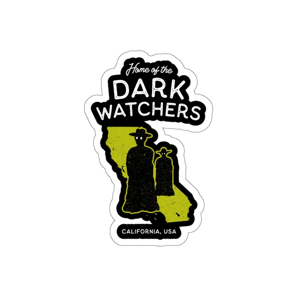 Home of the Dark Watchers California USA // Cryptid - Etsy
