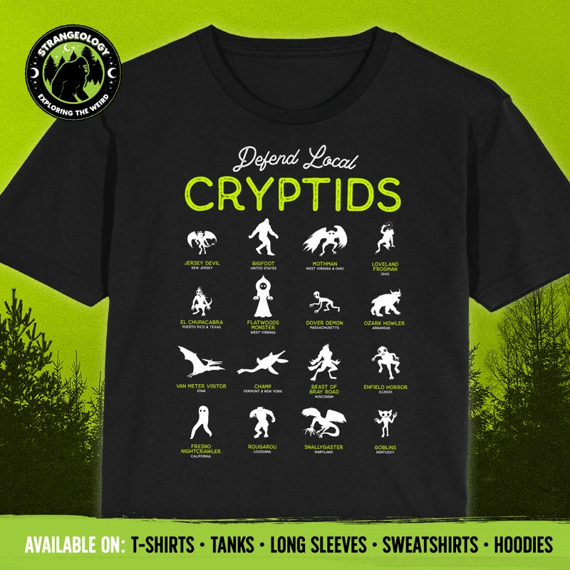 Cryptid Clothing - Etsy