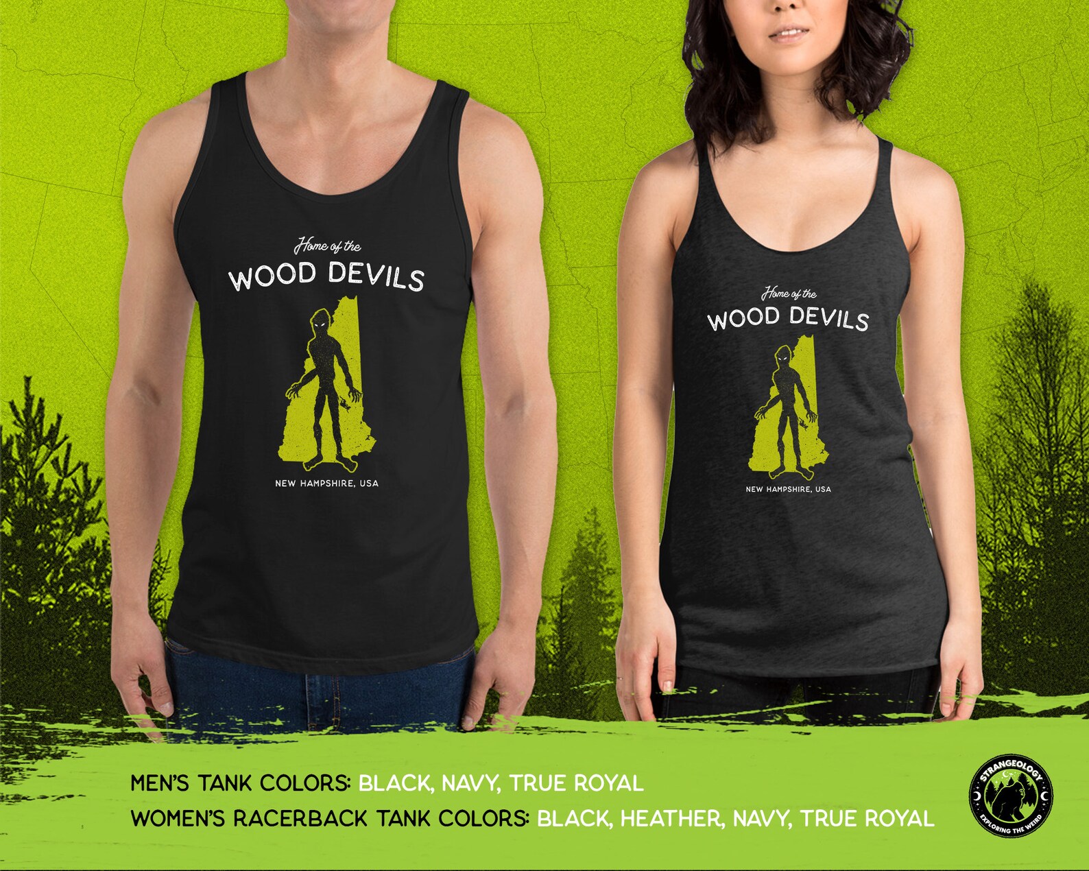 Home of the Wood Devils New Hampshire USA // Unisex - Etsy