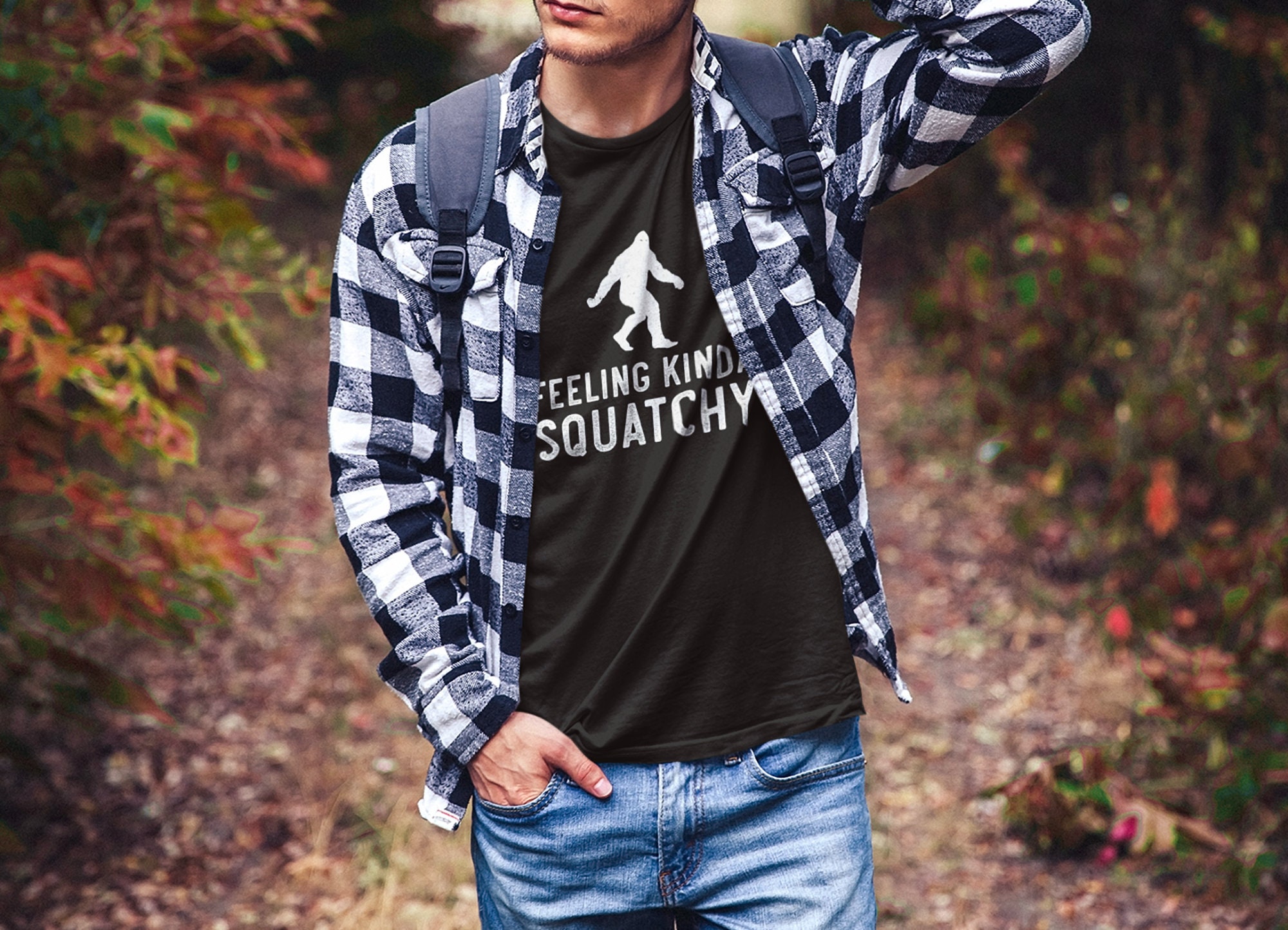 Feeling Kinda Squatchy // T-shirts Tank Tops Longsleeves | Etsy