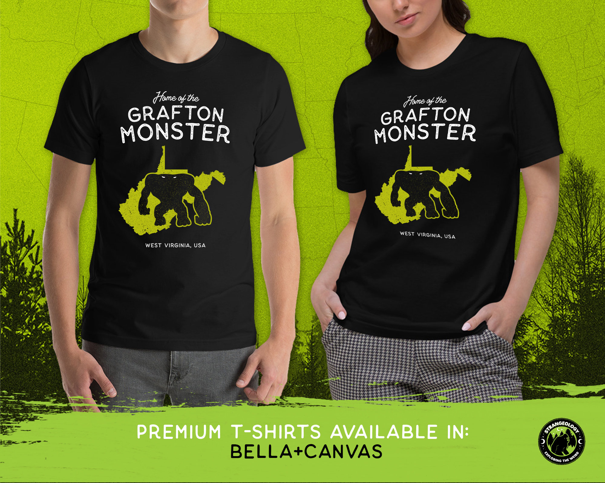 Home of the Grafton Monster West Virginia USA // Unisex | Etsy