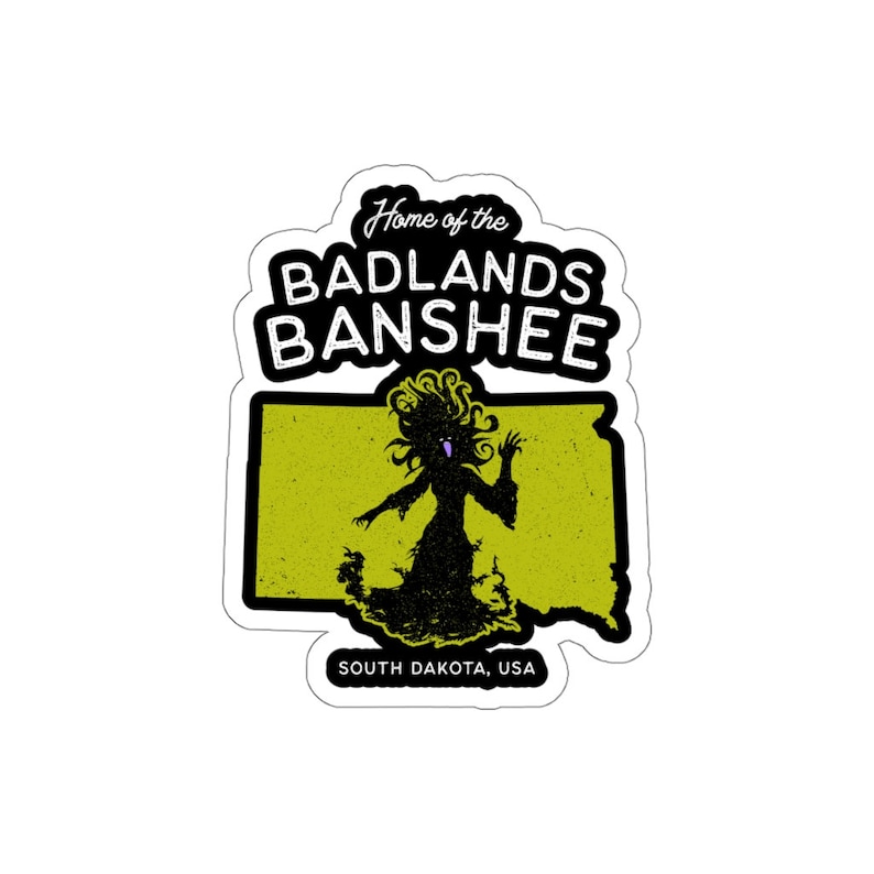 Home of the Badlands Banshee South Dakota USA // Cryptid - Etsy