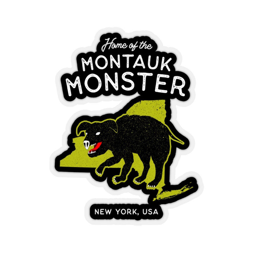 Home of the Montauk Monster New York USA // Cryptid - Etsy
