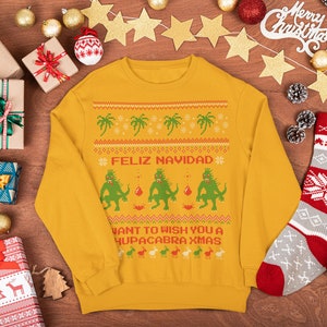 Feliz Navidad I Want to Wish You a Chupacabra Xmas // Funny Puerto Rico ...