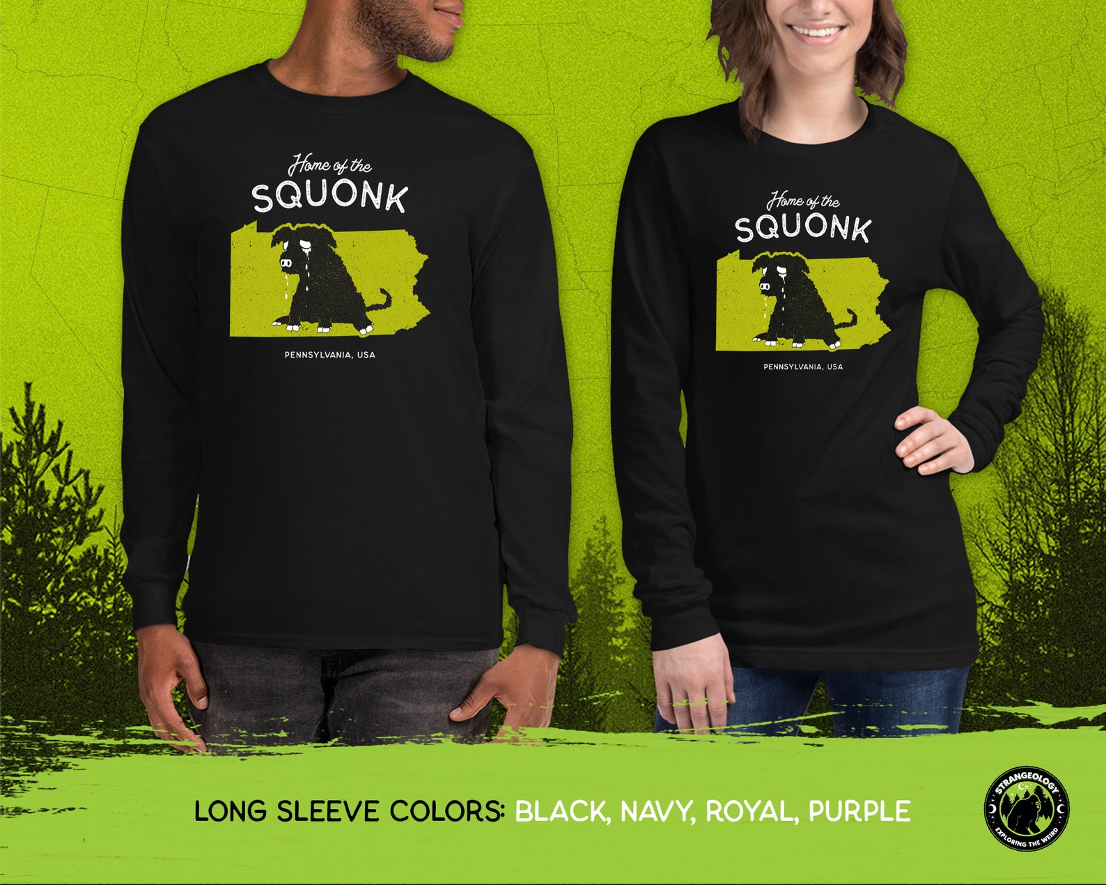 Home of the Squonk Pennsylvania USA // Unisex T-shirts - Etsy