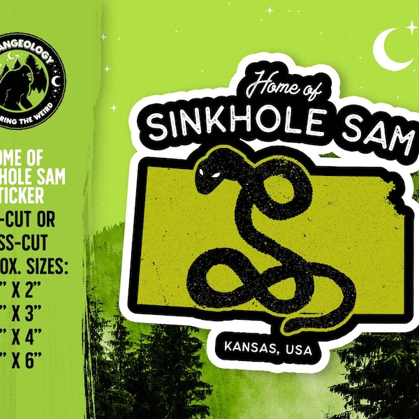 Sinkhole Sam Art - Etsy UK