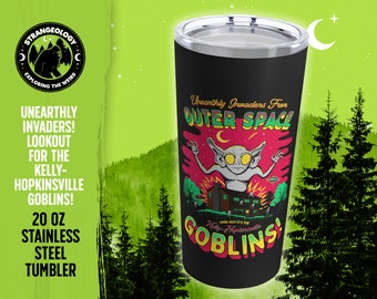 Cute Cryptid Mothman 20oz Skinny Tumbler With Metal Straw - Etsy