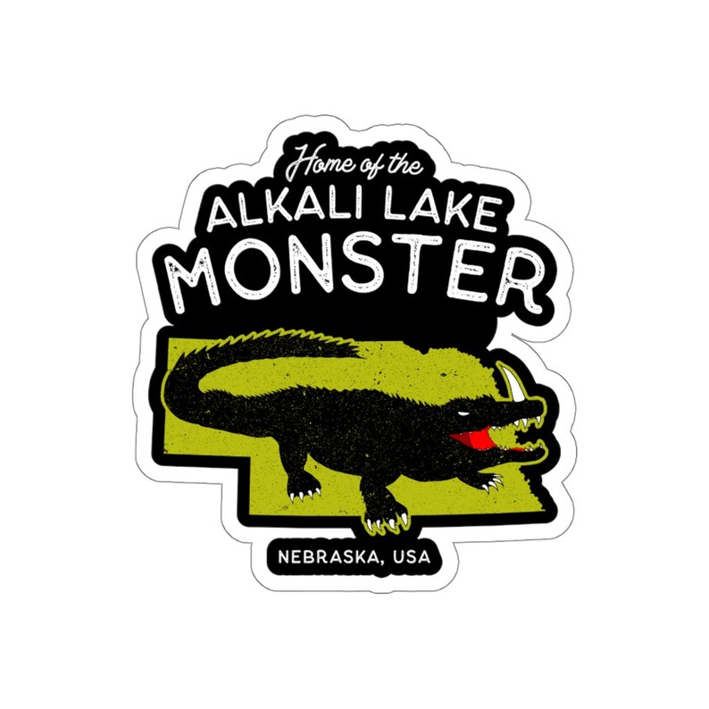 Home of the Alkali Lake Monster Nebraska USA // Cryptid - Etsy