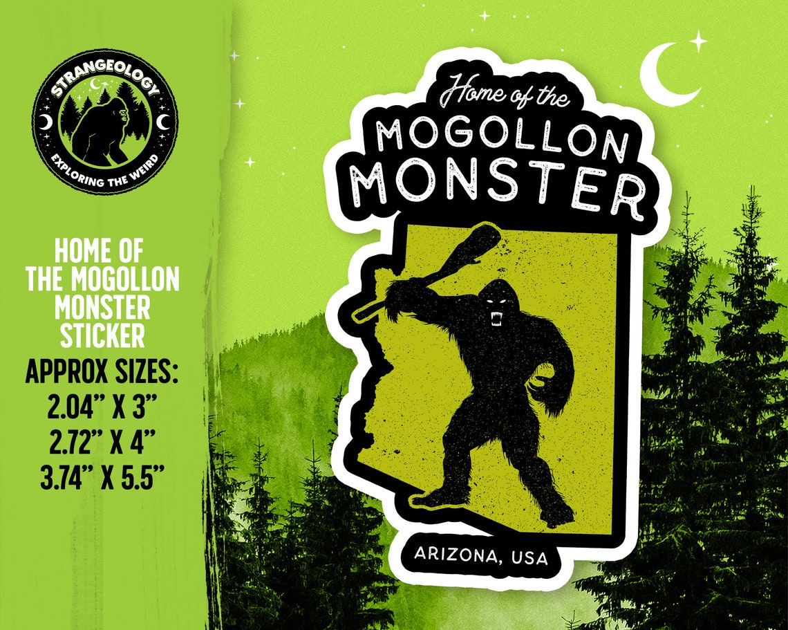 Home of the Mogollon Monster Arizona USA // Cryptid - Etsy