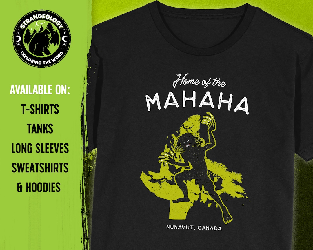Mahaha Cryptid T-shirt: Nunavut Folklore Gift - Etsy