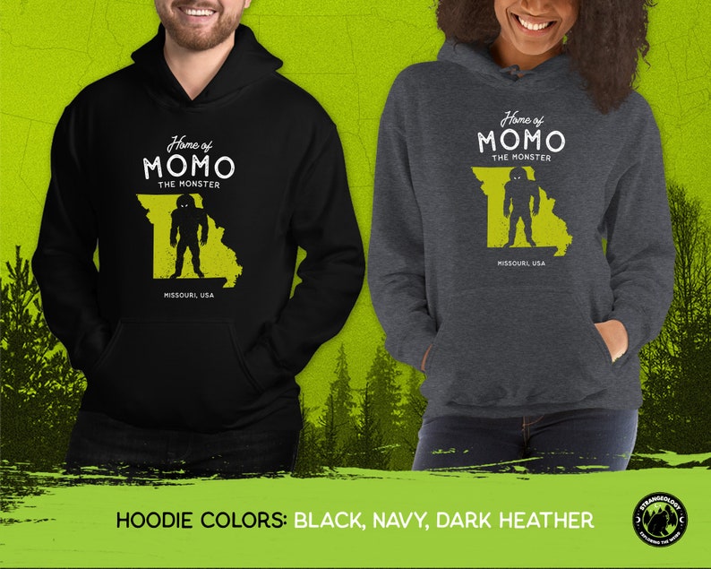 Home of Momo the Monster Missouri USA // Home State Cryptids - Etsy