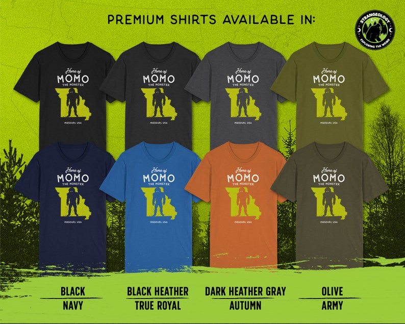 Home of Momo the Monster Missouri USA // Home State Cryptids - Etsy