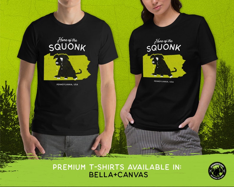 Home of the Squonk Pennsylvania USA // Unisex T-shirts - Etsy