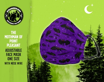Cryptid Face Mask | Etsy