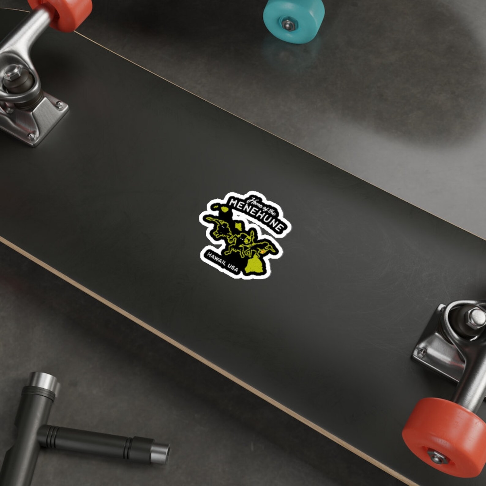 Home of the Menehune - Hawaii, USA // Cryptid Sticker, Merch ...