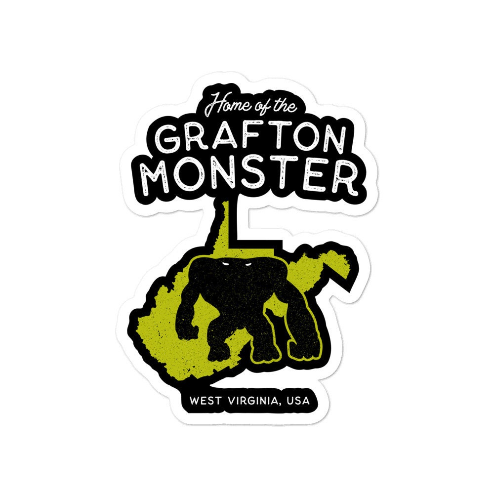 Home of the Grafton Monster West Virginia USA // Cryptid - Etsy